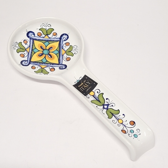 Nova Deruta | Kitchen | Nwt Nova Deruta Spoon Rest Made In Italy Hand ...